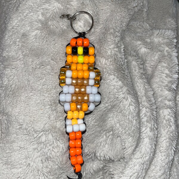 Pony Bead Keychain - Etsy
