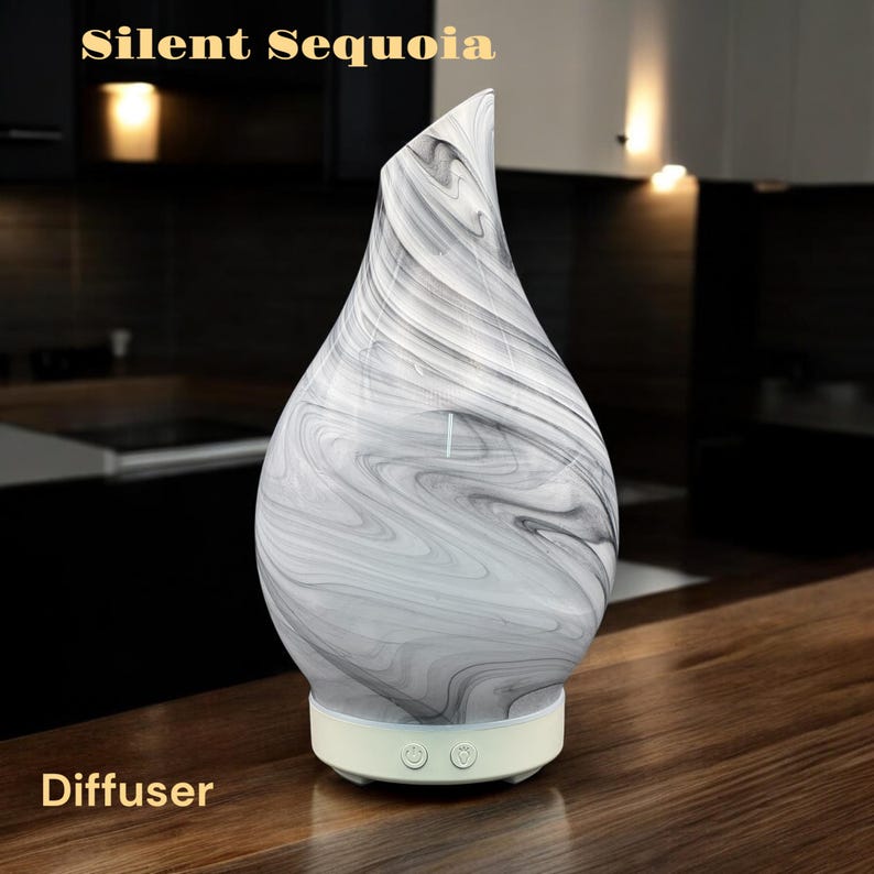 Glass Ultrasonic Diffuser With LED Lighting - Etsy