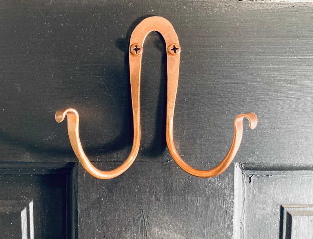 Copper Double J Hook - Etsy