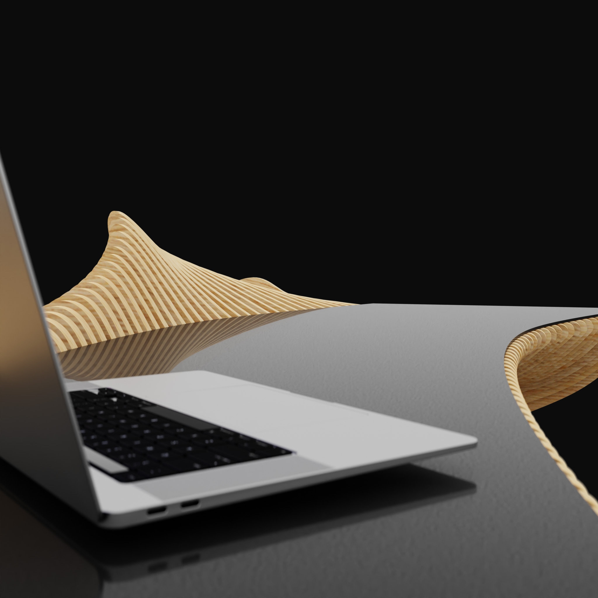 Unique Luxury Hand-made in USA // WAVES DESK V2 by Modern Furniture in ...