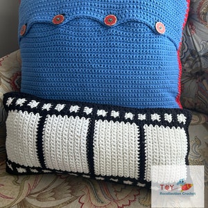 Film Strip Tapestry Crochet Pillow or Market Bag Pattern - Beginner PDF ...