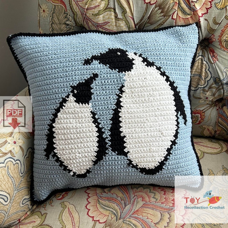 Penguin Pillow - Etsy