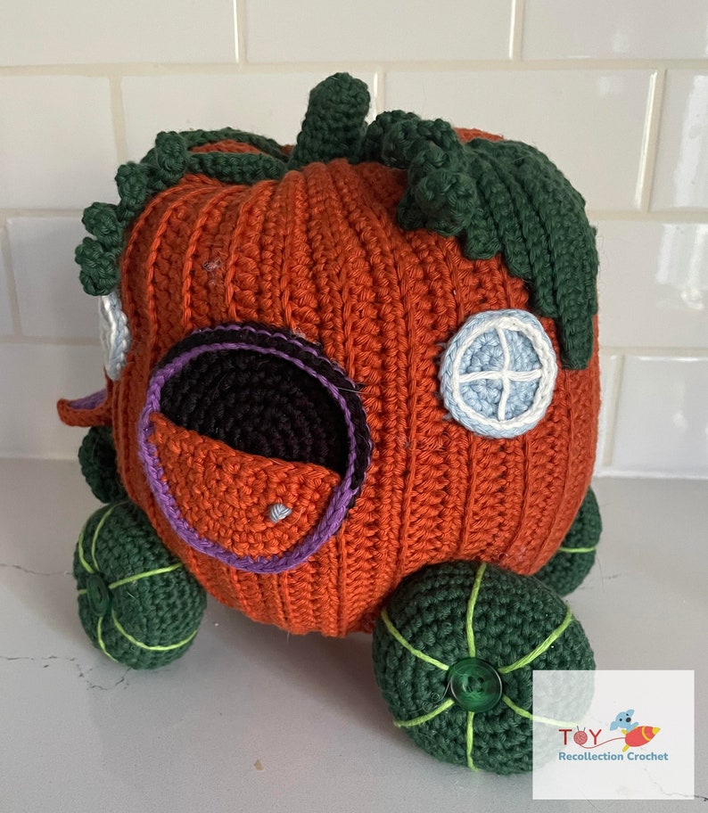 Princess Pumpkin Carriage / Crochet Pattern in Amigurumi Style / Royal ...