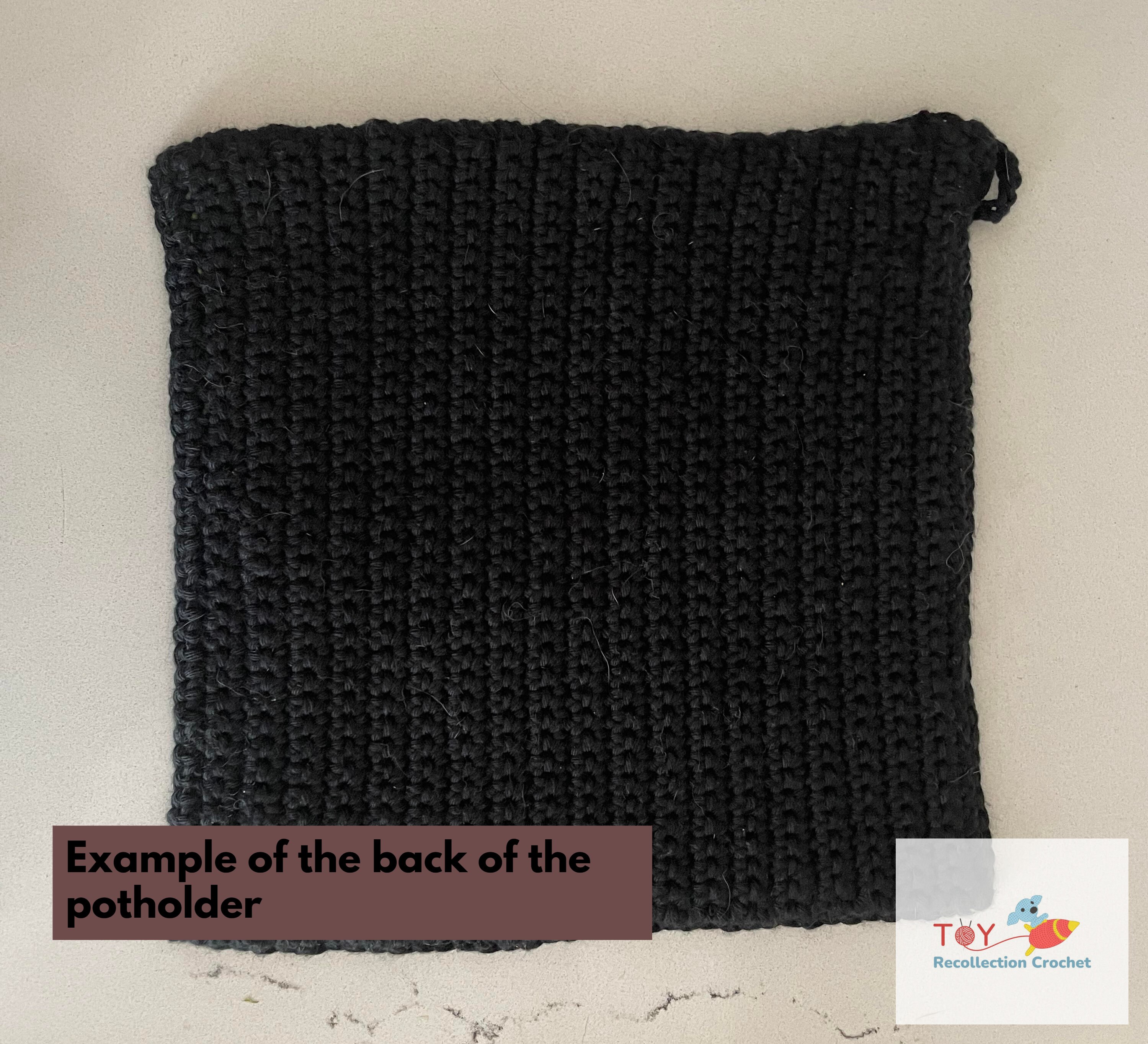 Skeleton Cat Crochet Potholder Pattern / Beginner / PDF - Etsy