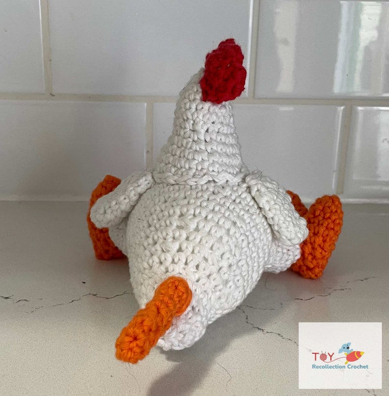 Crochet a Cute Chicken: an Amigurumi Pattern in Digital PDF - Etsy
