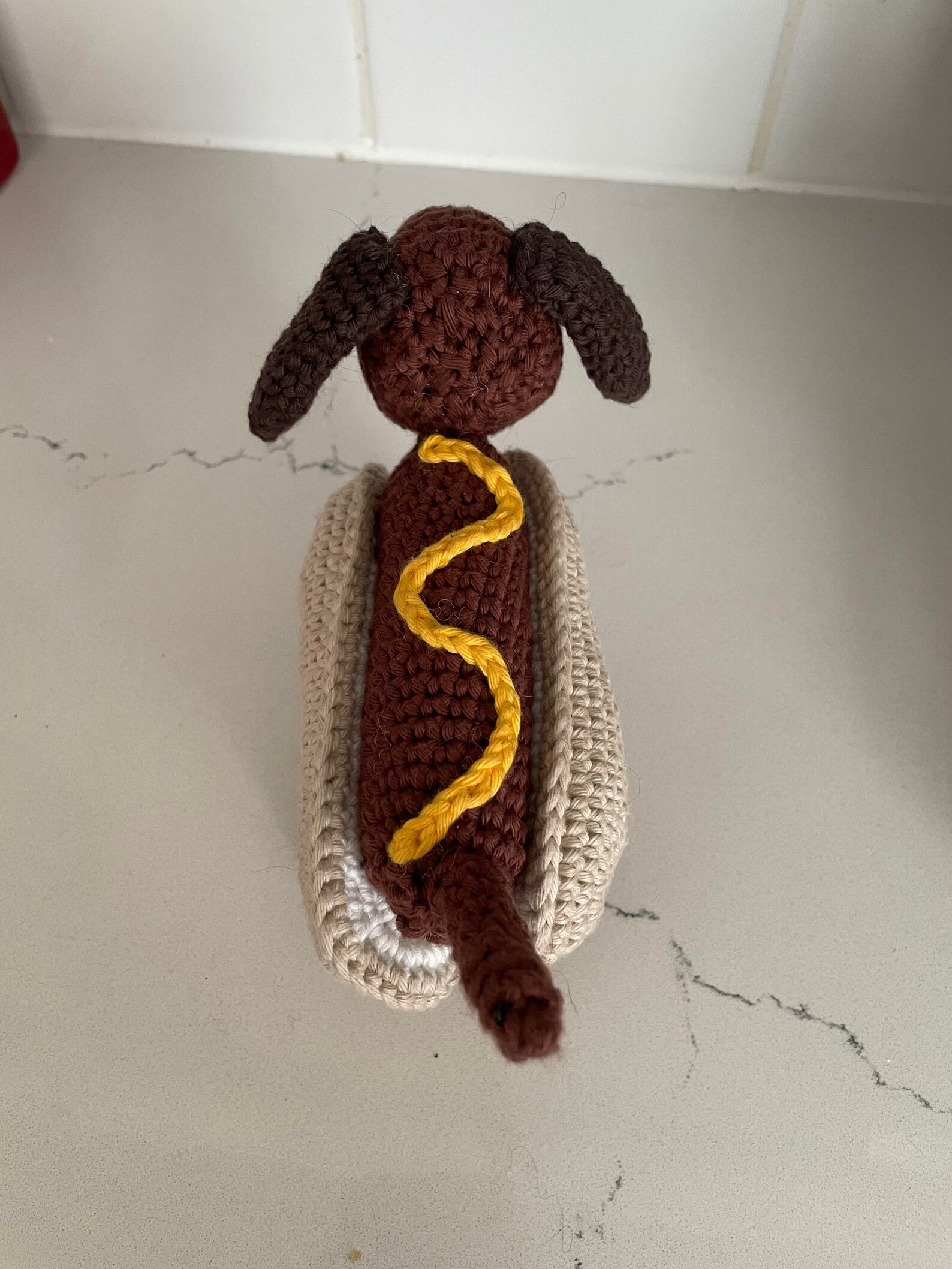 Frank the Hot Dog Crochet Pattern / Dachshund Wiener Dog - Etsy