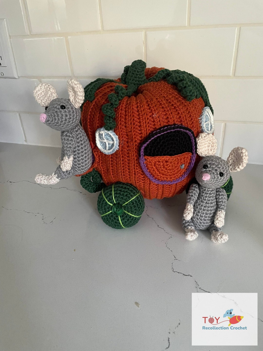 Princess Pumpkin Carriage / Crochet Pattern in Amigurumi Style - Etsy