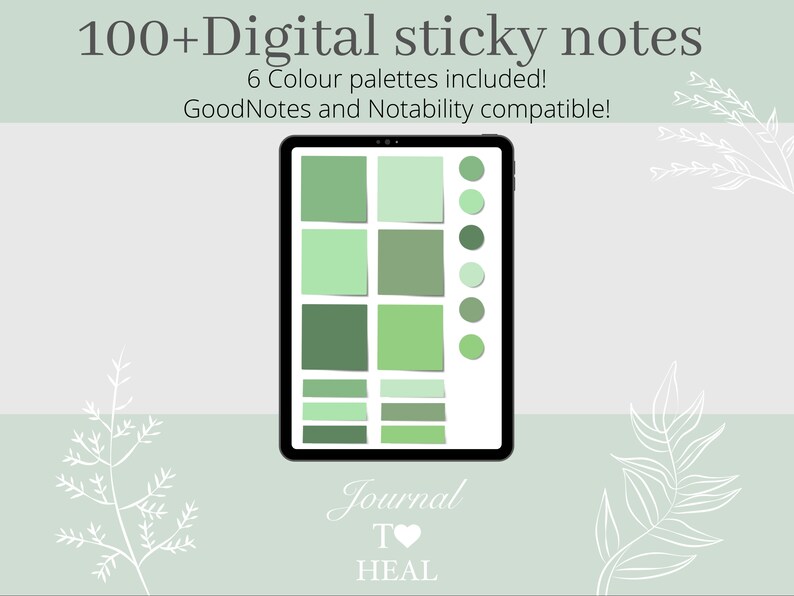 100+ Digital Sticky Notes, Goodnotes Stickers, Goodnotes Sticky Notes ...