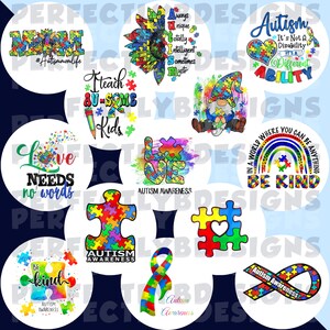 Autism Awareness Grab Bag | Freshie Cardstock | Circle Cardstock ...