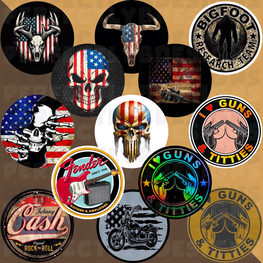 Manly Grab Bag | Circle Cardstock Cutouts | Car Freshies | Freshie ...