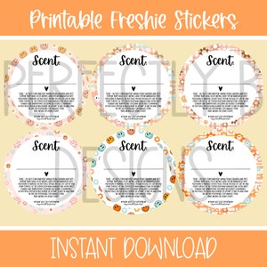 PNG File Download | Freshie Scent Stickers | Freshie Circle Sticker ...