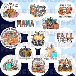 Fall Grab Bag | Freshie Cardstock | Circle Cutouts | Car Freshies ...