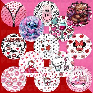 Valentine's Day Grab Bag | Circle Cardstock Cutouts | Car Freshies ...