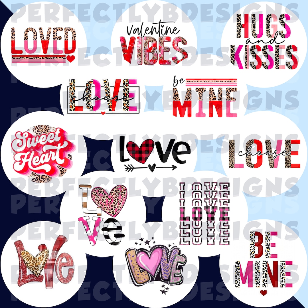 Valentine's Day Grab Bag | Circle Cardstock Cutouts | Car Freshies ...