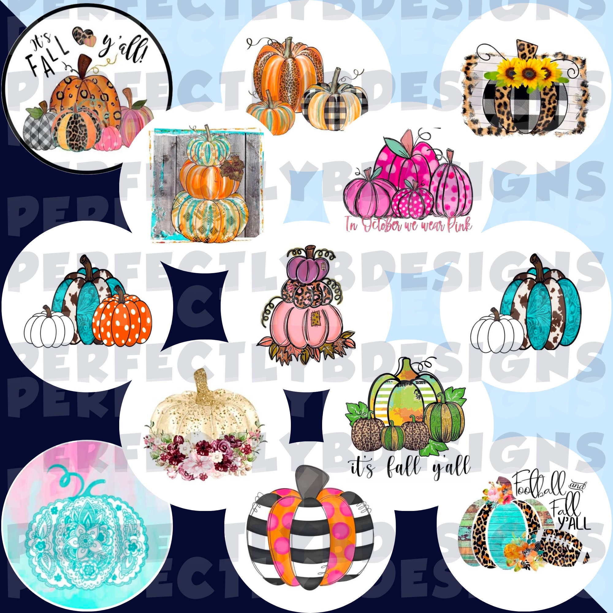 Fall Grab Bag Freshie Cardstock Circle Cutouts Car - Etsy