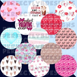 Valentine's Day Grab Bag | Circle Cardstock Cutouts | Car Freshies ...
