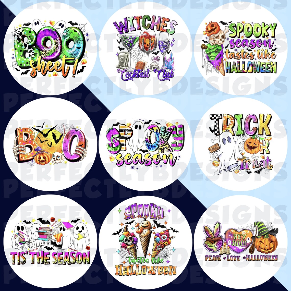 Coquette Halloween Grab Bag | Circle Cardstock Cutouts | Halloween ...