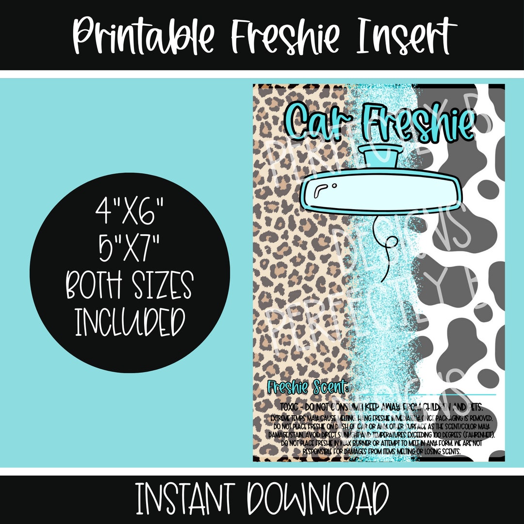 PNG File Download | Freshie Scent Inserts | Freshie Car Mirror Inserts ...