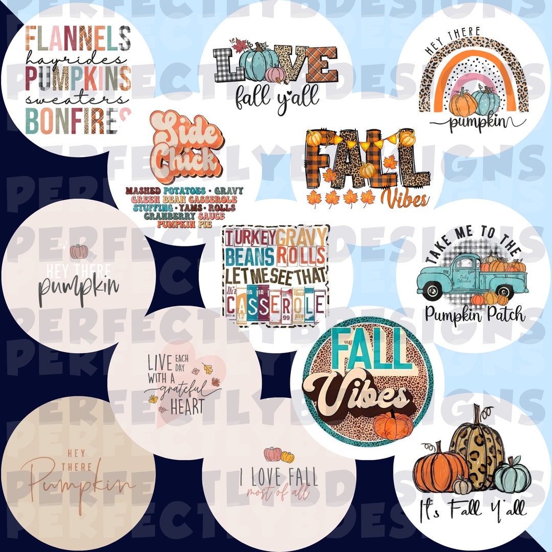 Fall Grab Bag | Circle Cardstock Cutouts | Car Freshies | Freshie ...