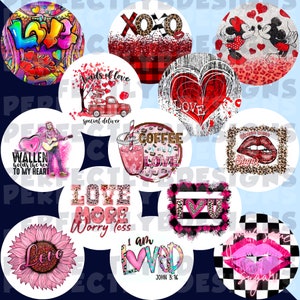 Valentine's Day Grab Bag | Circle Cardstock Cutouts | Car Freshies ...