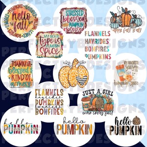 Fall Grab Bag | Freshie Cardstock | Circle Cutouts | Car Freshies ...