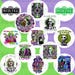 Halloween Grab Bag | Circle Cardstock Cutouts | Freshie Cardstock Grab ...