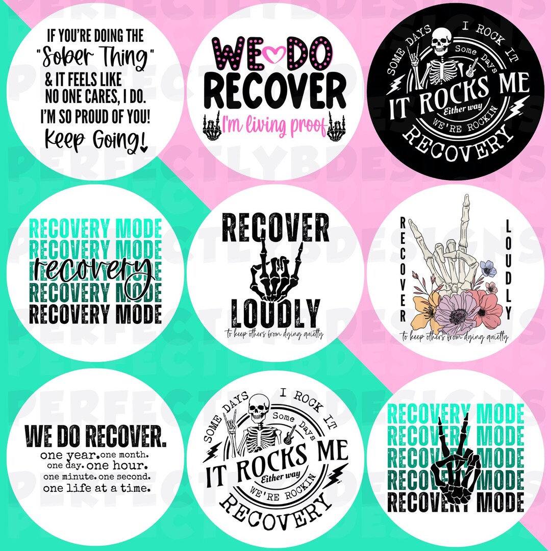 Recovery Awareness Grab Bag | We Do Recover | Recover Loudly | Recover ...