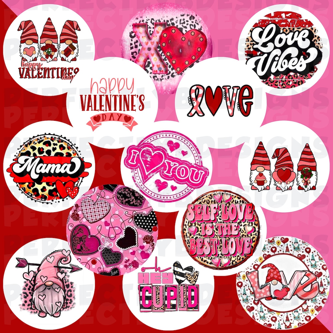 Valentine's Day Grab Bag | Circle Cardstock Cutouts | Car Freshies ...