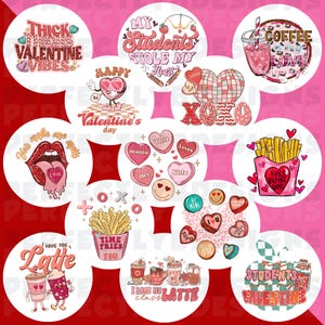 Valentine's Day Grab Bag | Circle Cardstock Cutouts | Car Freshies ...