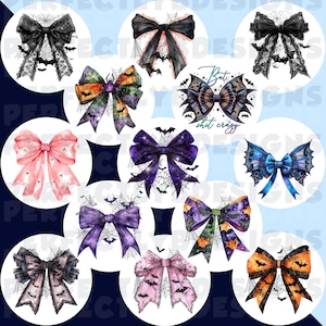 Coquette Halloween Grab Bag | Circle Cardstock Cutouts | Halloween ...