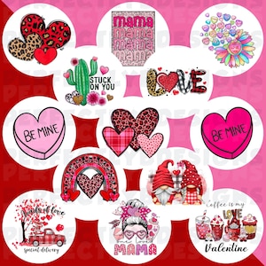 Valentine's Day Grab Bag | Circle Cardstock Cutouts | Car Freshies ...