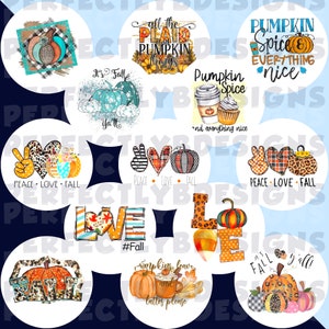 Fall Grab Bag | Freshie Cardstock | Circle Cutouts | Car Freshies ...