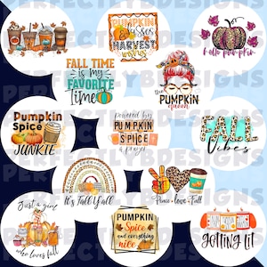 Fall Grab Bag | Freshie Cardstock | Circle Cutouts | Car Freshies ...