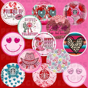 Valentine's Day Grab Bag | Circle Cardstock Cutouts | Car Freshies ...
