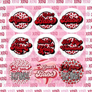 Valentine's Day Grab Bag | Circle Cardstock Cutouts | Car Freshies ...