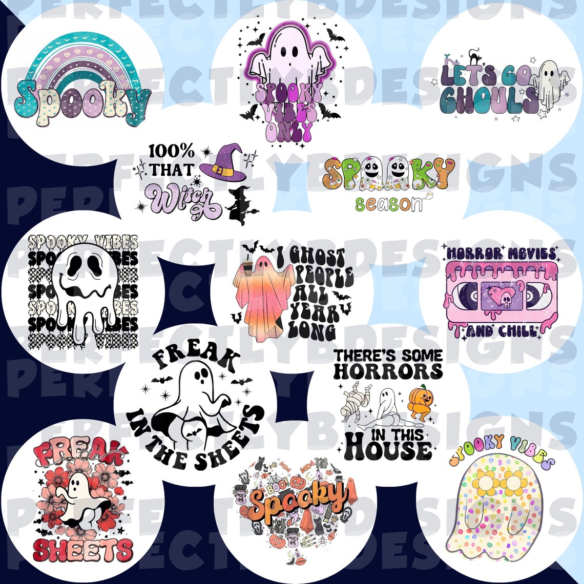 Halloween Grab Bag | Circle Cardstock Cutouts | Car Freshies | Freshie ...