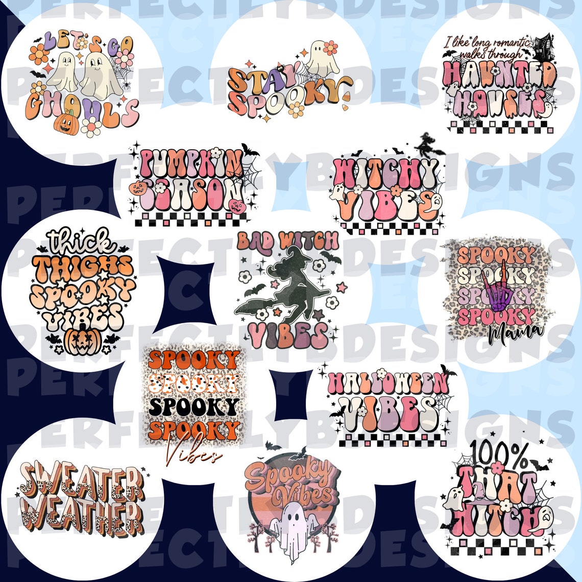 Halloween Grab Bag | Circle Cardstock Cutouts | Car Freshies | Freshie ...