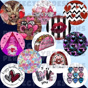 Valentine's Day Grab Bag | Circle Cardstock Cutouts | Car Freshies ...