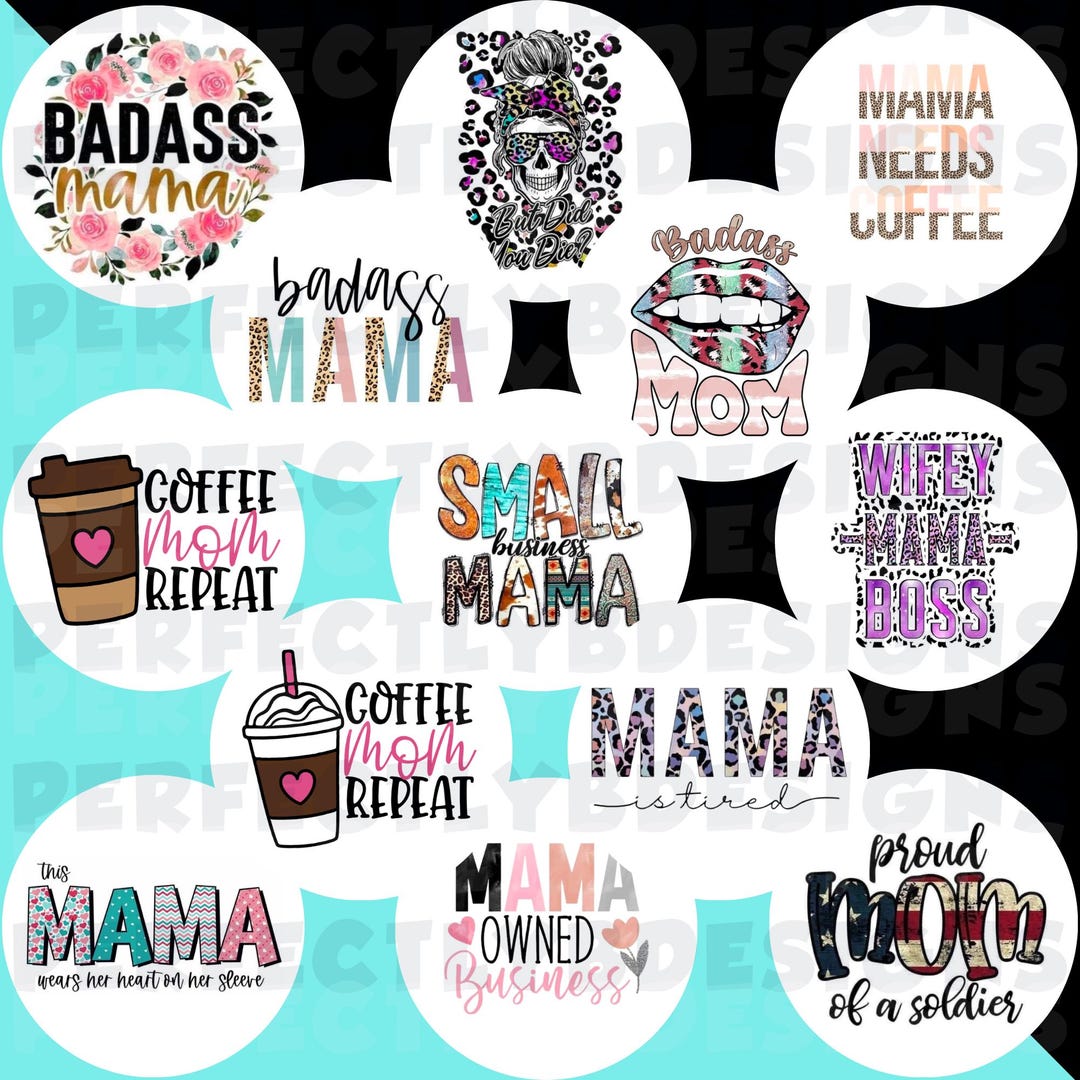 Mama Grab Bag | Circle Cardstock Cutouts | Freshie Cardstock | Mom Life ...