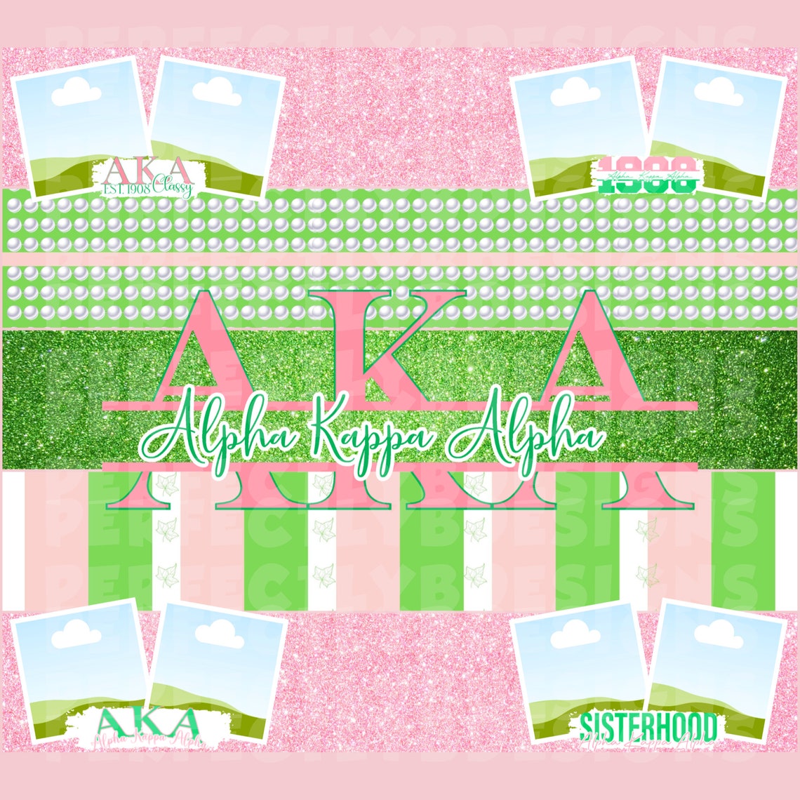 Editable Sublimation Tumbler Wrap Editable Canva Template - Etsy