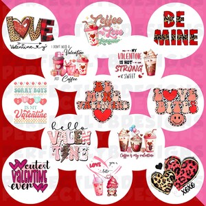 Valentine's Day Grab Bag | Circle Cardstock Cutouts | Car Freshies ...