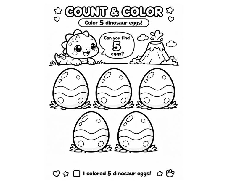 Dinosaur Learning Bundle: Letters and Numbers Tracing, Coloring ...