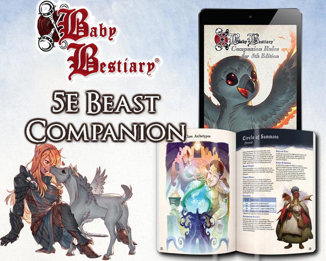 Beast Companion Guide (5e) (USA) - Etsy
