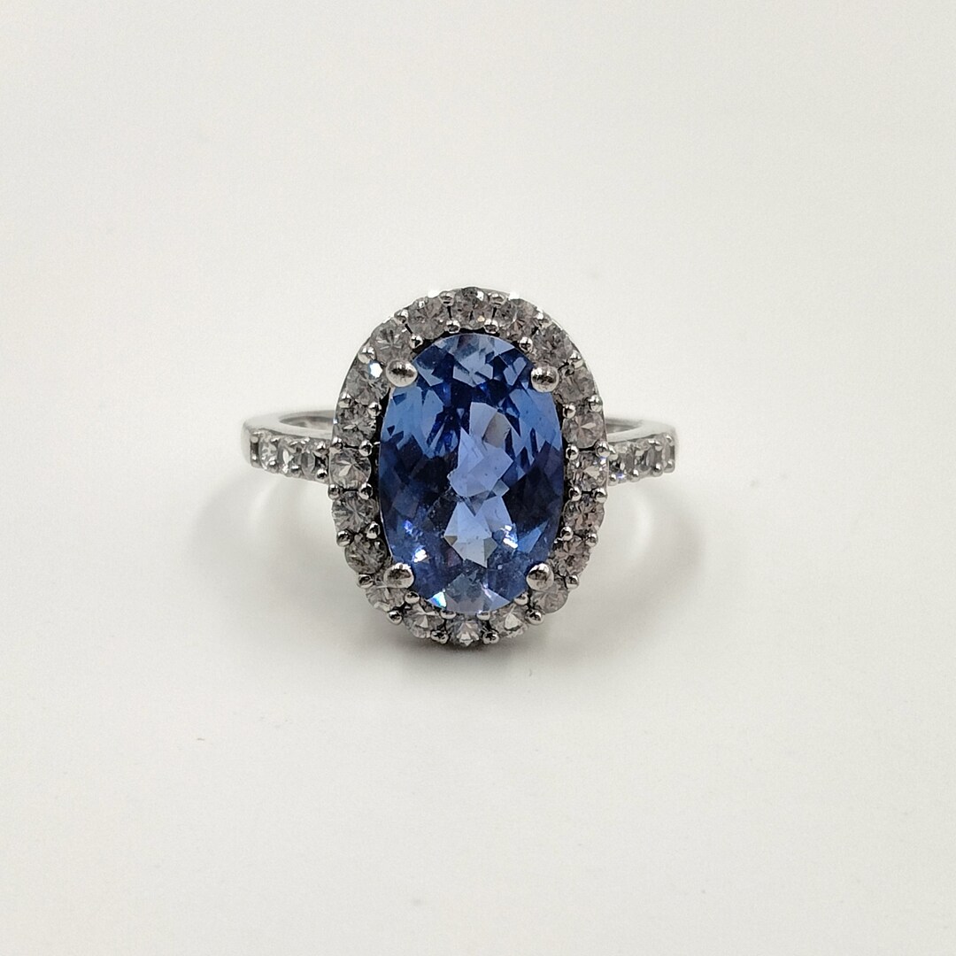 925 Sterling Silver Ring* Engagement Ring* Cocktail Ring* Solitaire ...