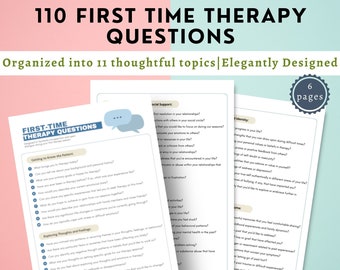 210 Redirecting Therapy Questions PDF | Counseling Session Tools ...