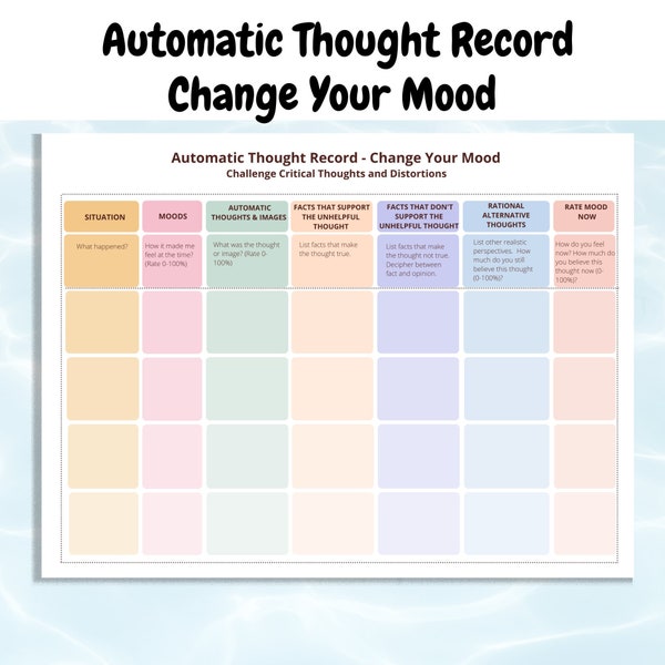 Thoughts Notebook - Etsy