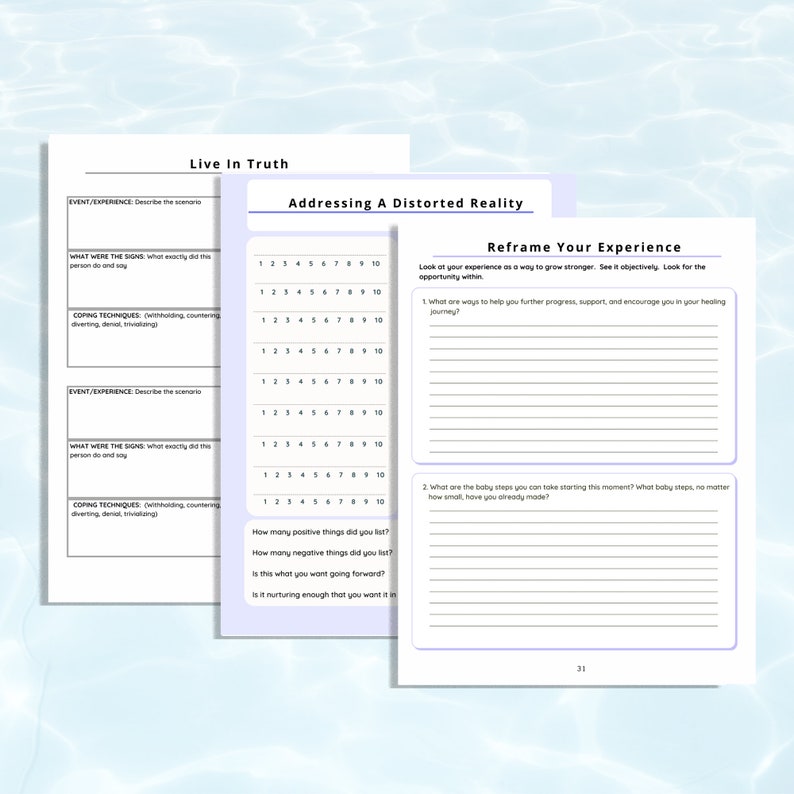 Breaking the Trauma Bond Workbook Journal Narcissistic Abuse Emotional ...