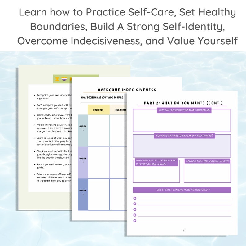 Codependency Journal Workbook Worksheet Book | Codependence ...