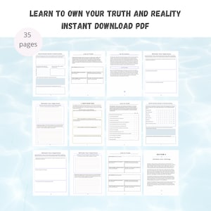 Breaking the Trauma Bond Workbook Journal Narcissistic Abuse Emotional ...