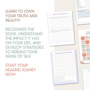 Breaking the Trauma Bond Workbook Journal | Narcissistic Abuse ...